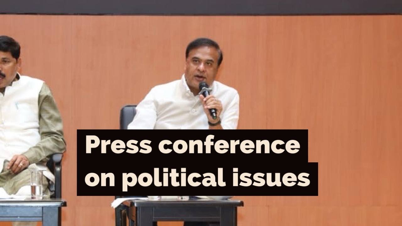 My press conference on important political issues - YouTube