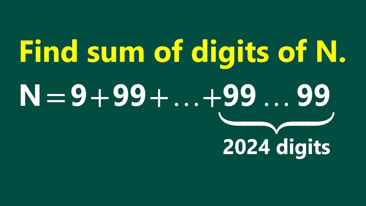 A Nice Problem | Number Theory | How To Evaluate? | Using A Simpler Approach. - YouTube