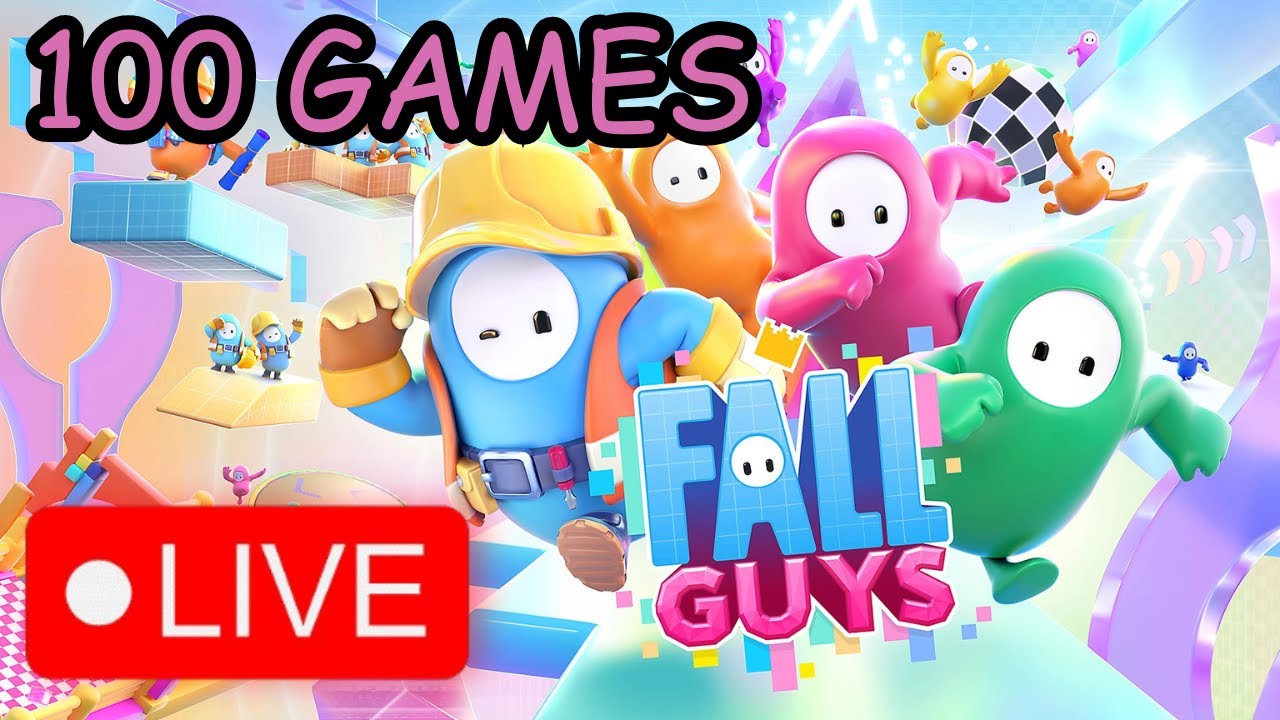 100 Rounds of Chaos: The Fall Guys Challenge! - YouTube