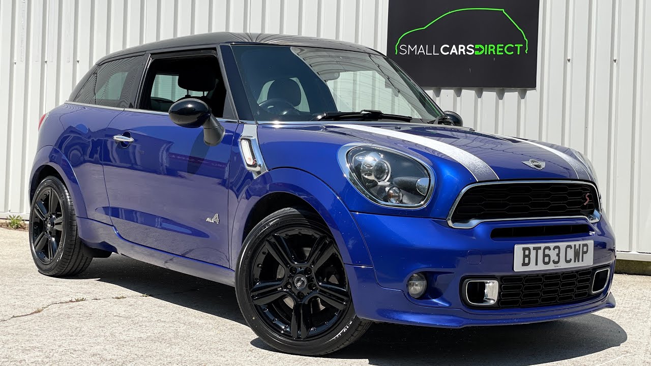 MINI Paceman in Starlight Blue - YouTube