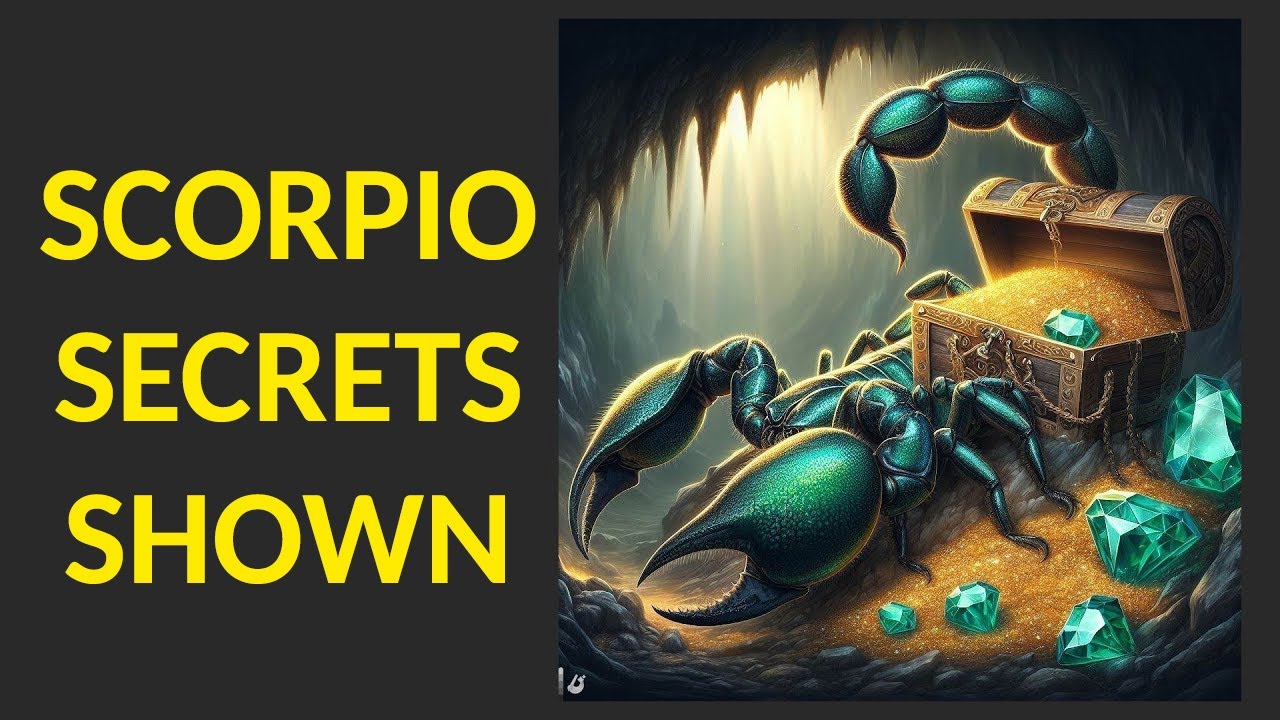 Secrets into Scorpio zodiac signs that will improve your own life - YouTube