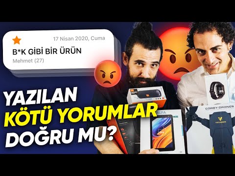 Kötü Yorum Mafyasını ÇÖKERTTİK! : İnternette Satılan UCUZ Ürünlerin Kötü Yorumlarını TEK TEK Denedik