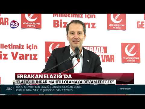 ERBAKAN ELAZIĞ’DA