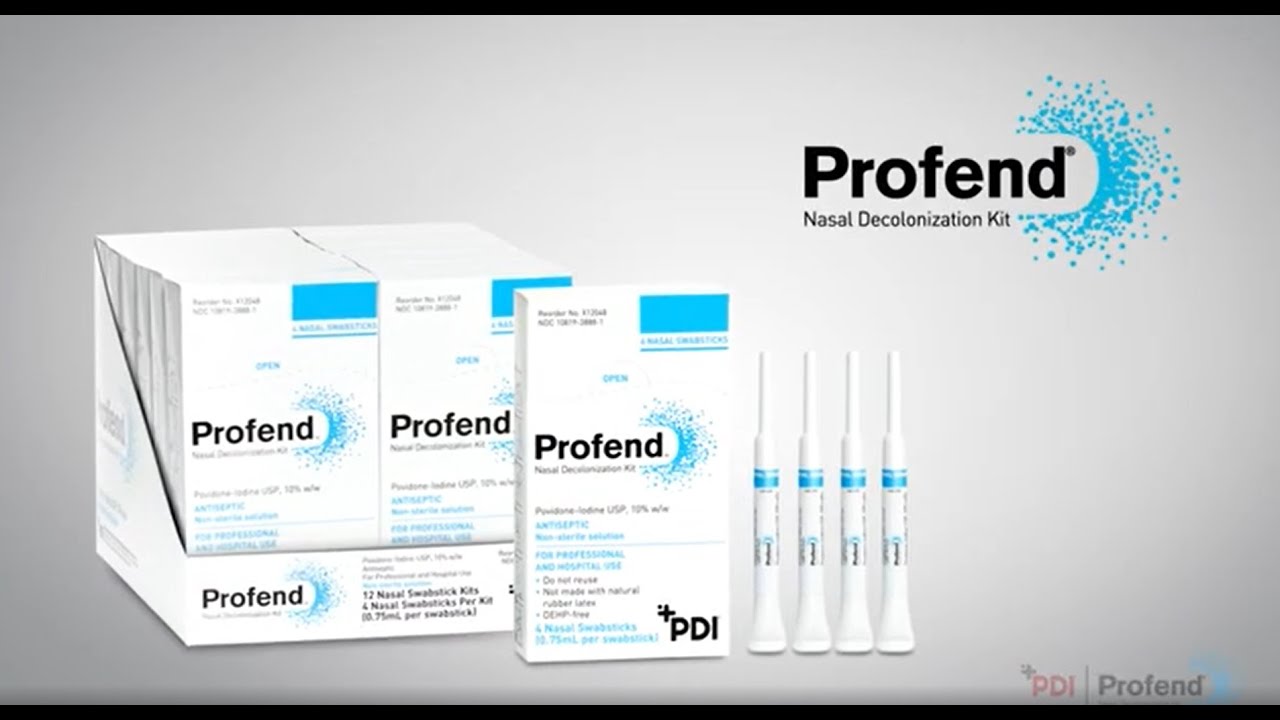 PDI Profend Nasal Antiseptic In Service Video - YouTube