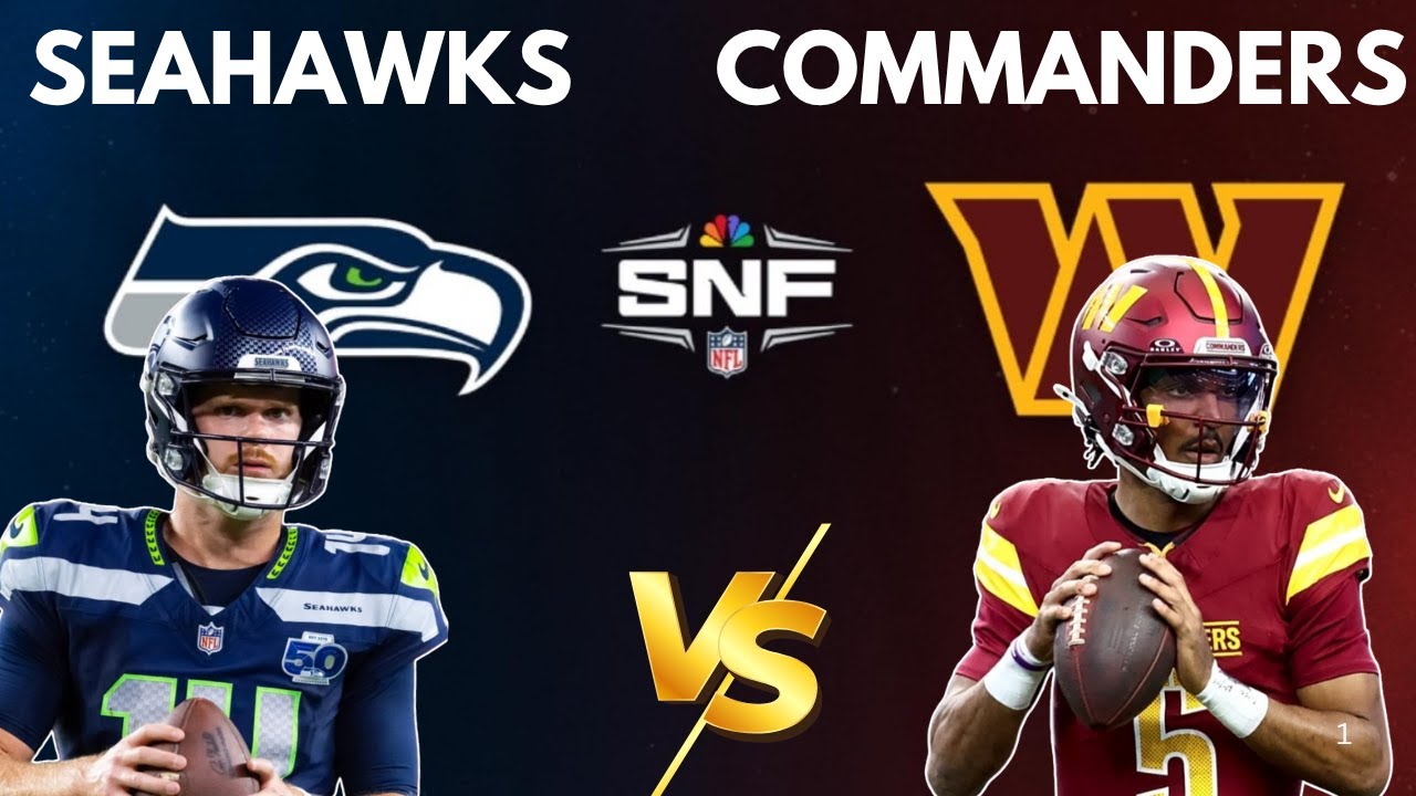 Seahawks vs Commanders/Live Game Reaction/Play by Play Live Stream ...