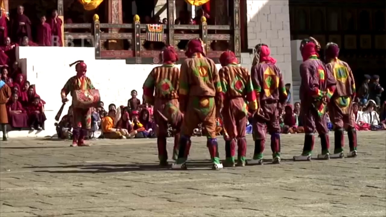 Atsara; The Funny Man in Mask from Bhutan - YouTube