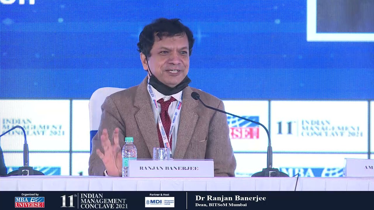 Dr Ranjan Banerjee, Dean, BITSoM Mumbai - YouTube