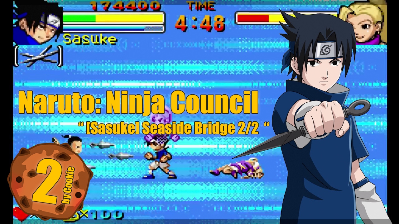 Naruto: Ninja Council Walkthrough - Sasuke Uchiha - Seaside Bridge 2/2 ...