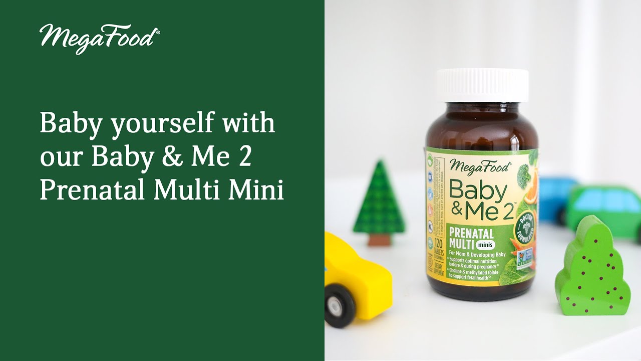 Optimal nutrition for mom & baby with our mini-sized prenatal vitamin ...