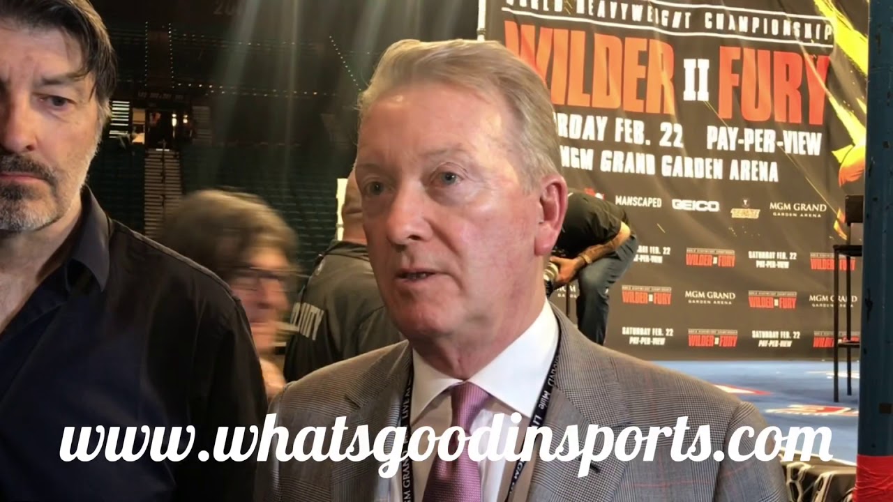 Frank Warren of Queensbury Promotions shares his thoughts on the Wilder ...