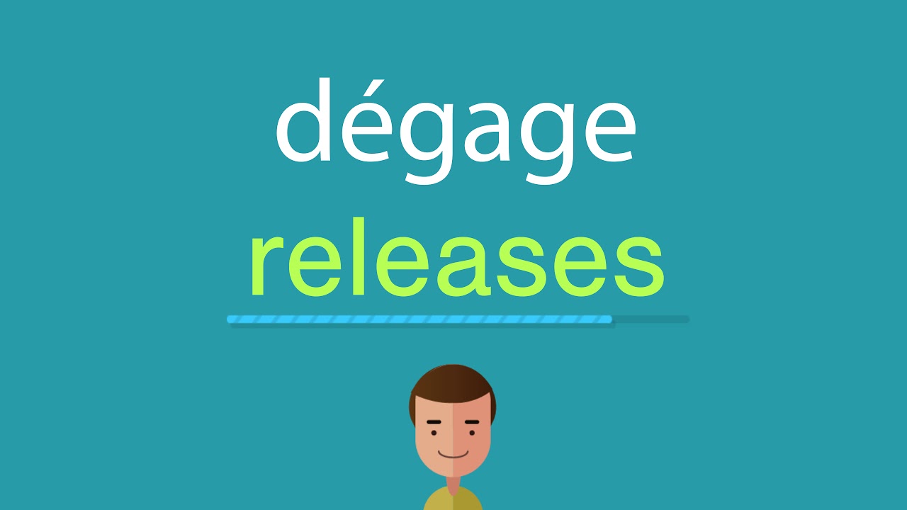 Comment dire dégage en anglais - YouTube