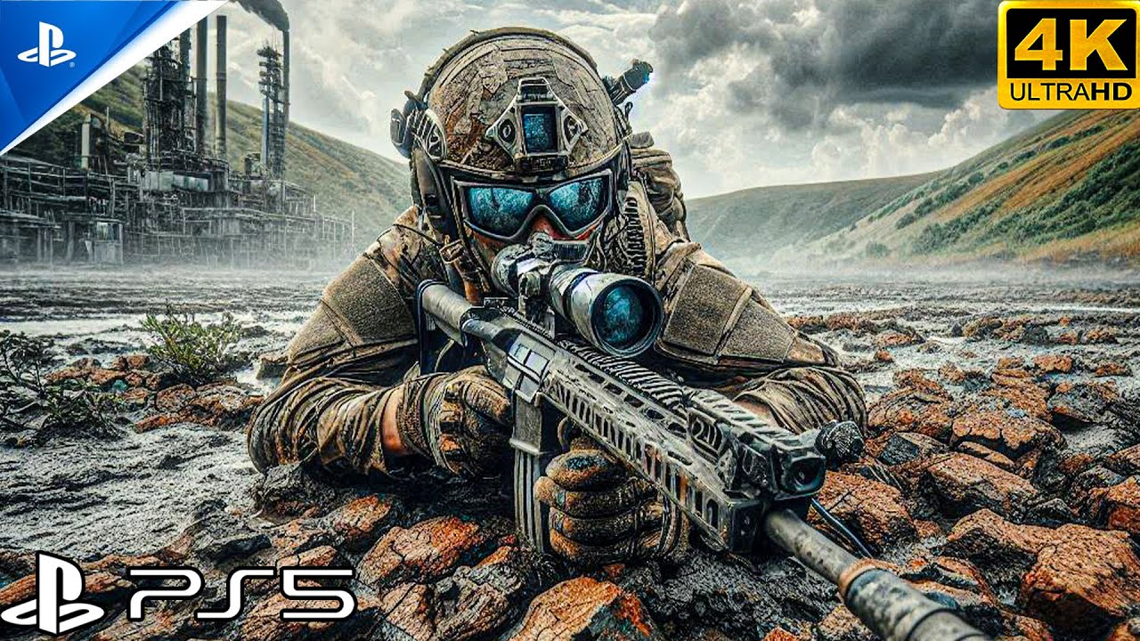 ESCAPING FROM PRIVATE MILITARY (PS5) Realistic ULTRA Graphics Gameplay ...