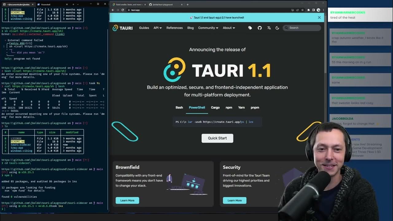 Tauri With External Binary (Sidecar) - YouTube