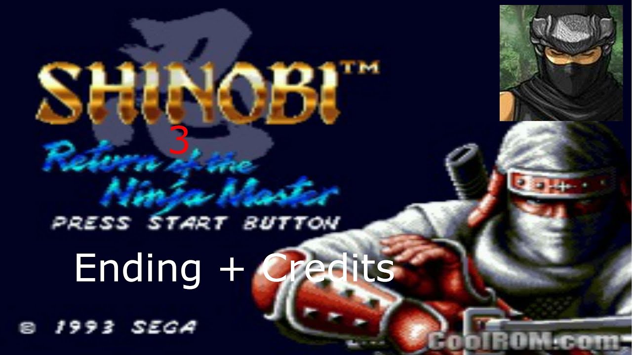 Shinobi 3 Return of the Ninja Master (Genesis) Ending + Credits By ...