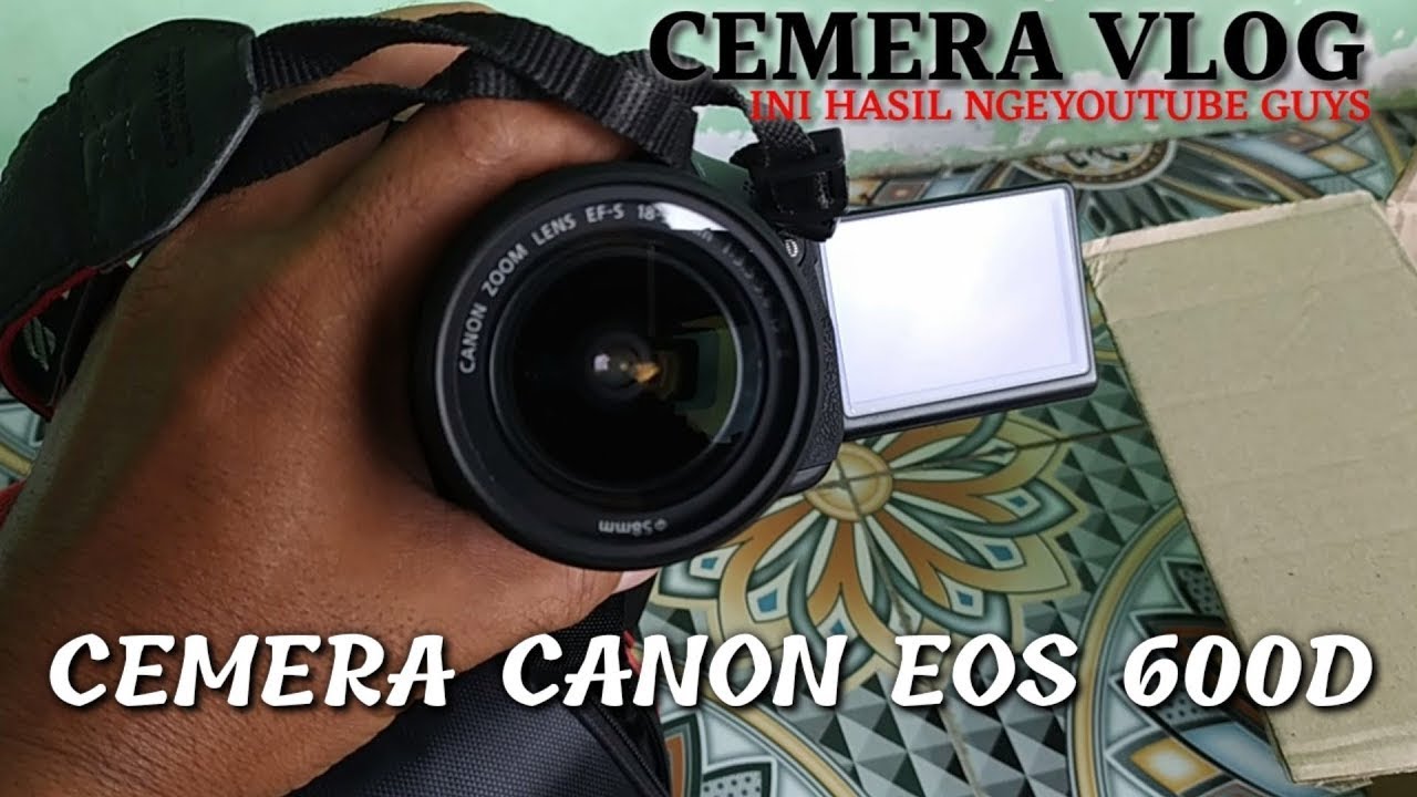 unboxing camera camera dslr canon 600d - YouTube