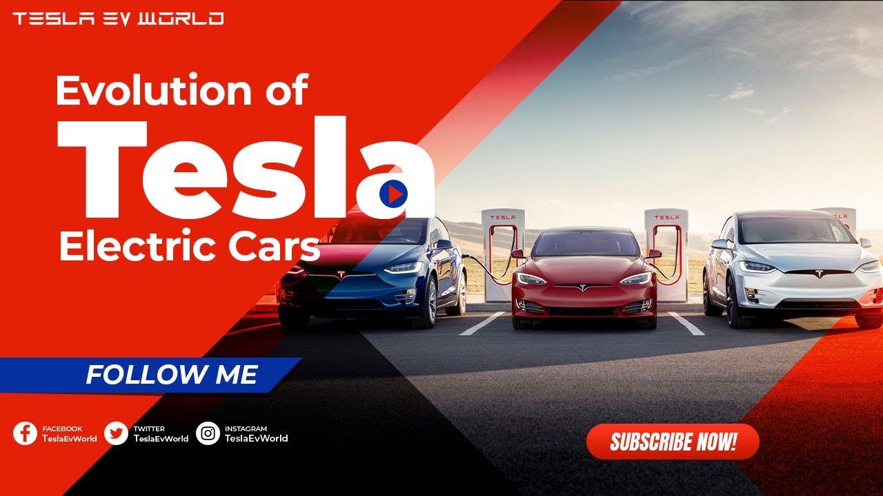 Evolution of Tesla Electric Cars - The History of Tesla Cars | Tesla EV ...