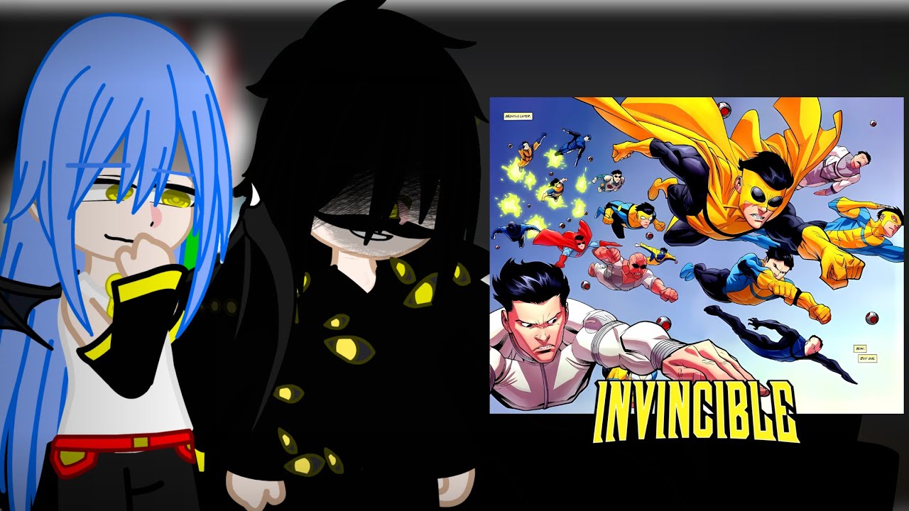 Animes react to Invincible || Invincible || Gacha React - YouTube
