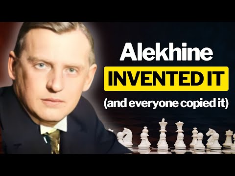 🔥The Incredible Positional Maneuver INVENTED 👉 Alexander Alekhine
