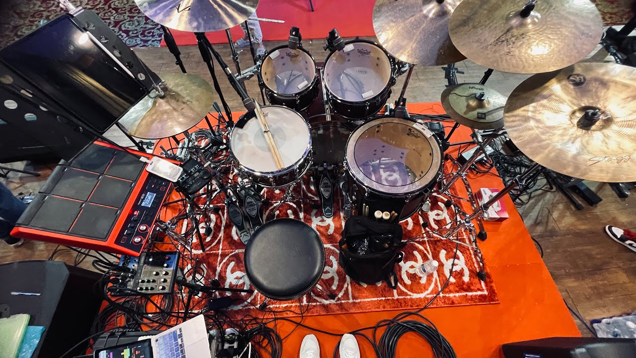 TSP idol Final show-Drum rig rundown - YouTube