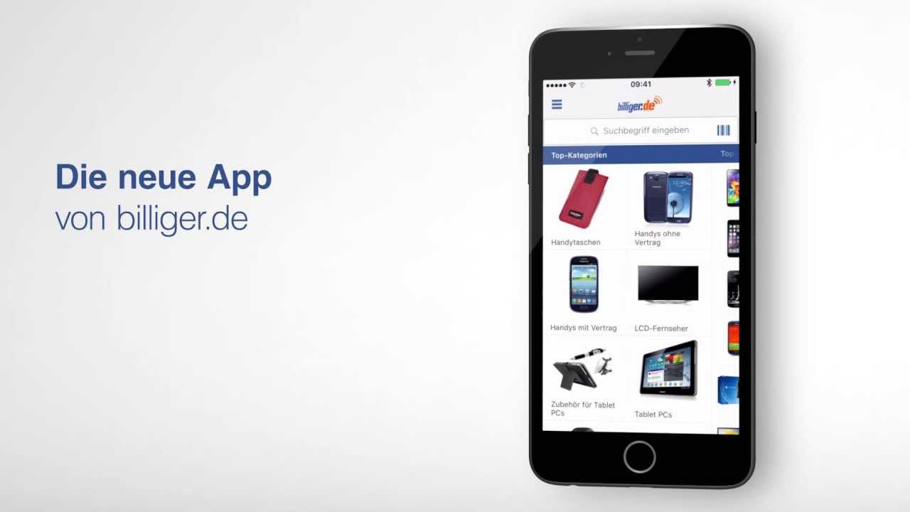 Erklärvideo billiger.de Preisvergleich App für iOS - YouTube