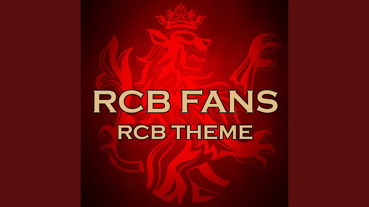 Rcb Fans (Rcb Theme) - YouTube