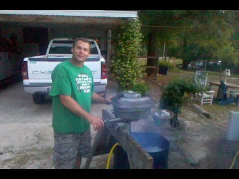 1950 wizard outboard - YouTube