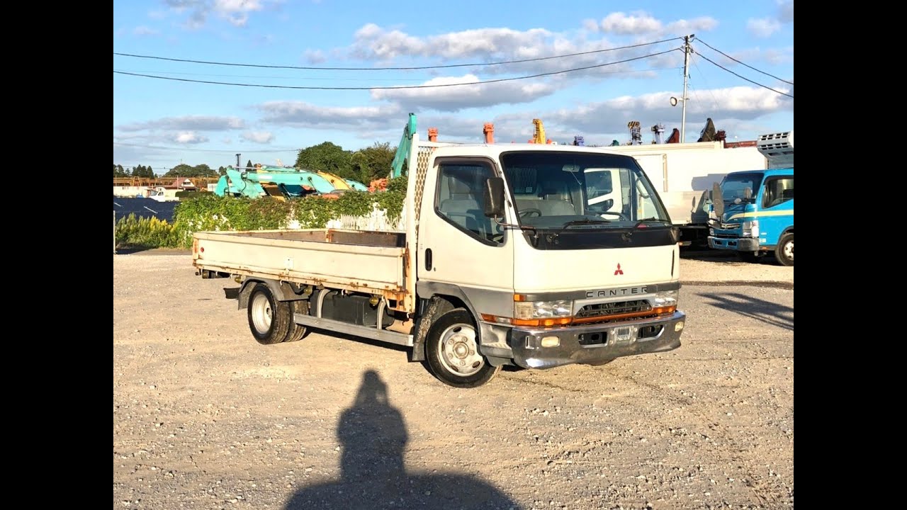 1997 Model, Mitsubishi Canter Truck 4D33 Engine !! - YouTube