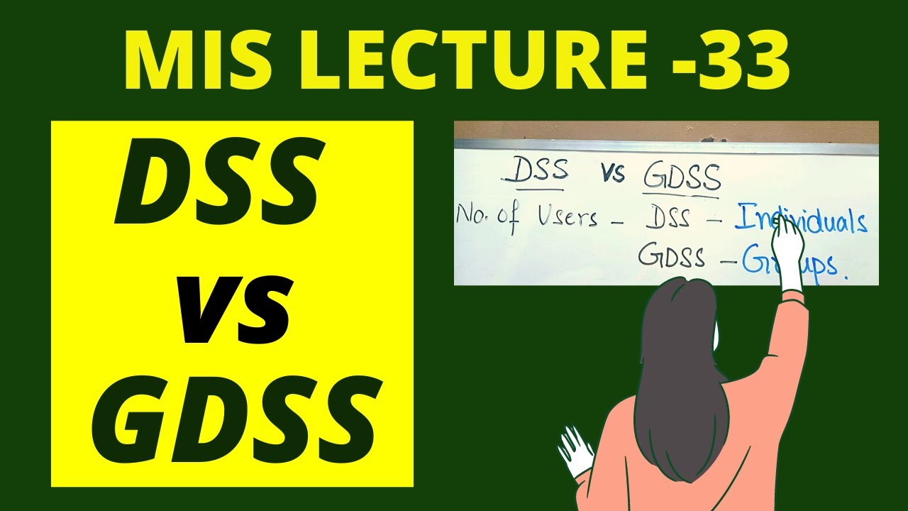 DSS vs GDSS | Decision Support System vs Group Decision Support System ...