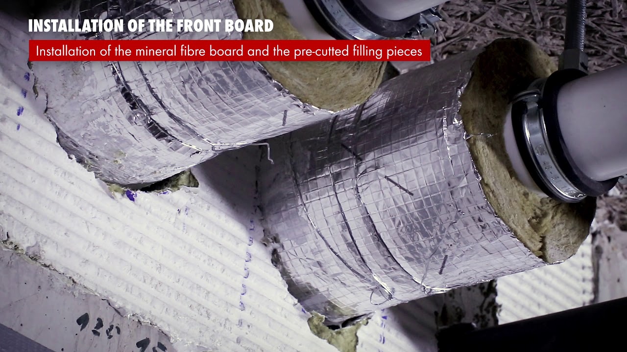 Structural fire protection - Mineral fibre board system - YouTube