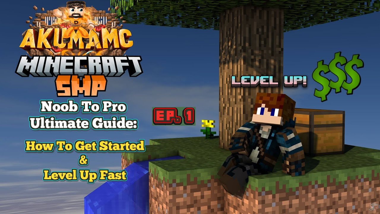 AkumaMC Skyblock Guide | Episode 1: How to Get Started & Level Up Fast ...