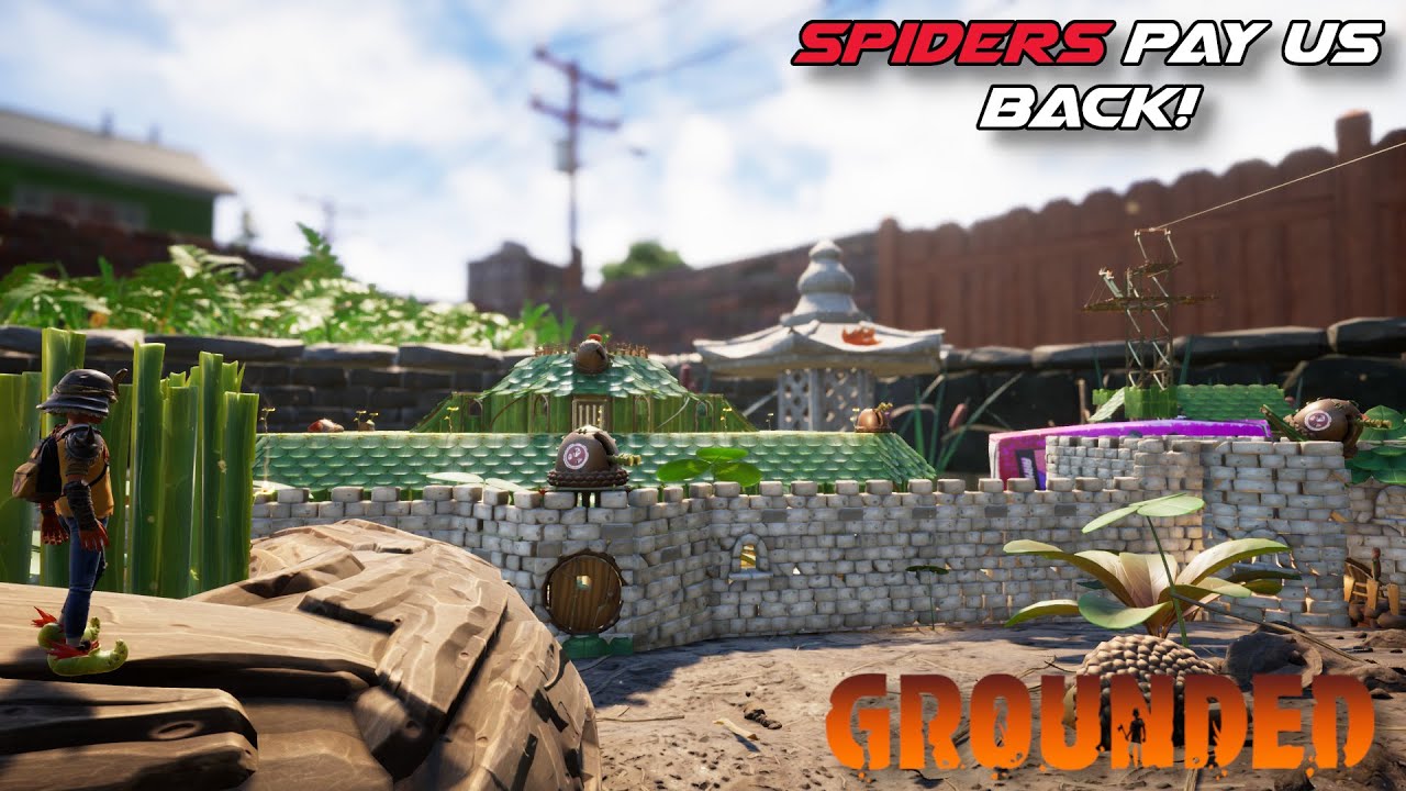 Grounded - Spiders Pay Us Back!!! - YouTube