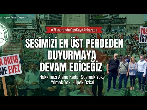 İyi Parti Gnl.Başk.Yard İpek Özkal Sayan Ankara' da Hobi Bahçesi ve Yapı Kayıt Mağ. Yanında 