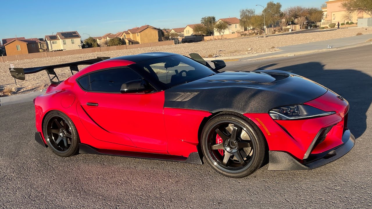 Clean 2020 Toyota Supra GR….on bags!! - YouTube