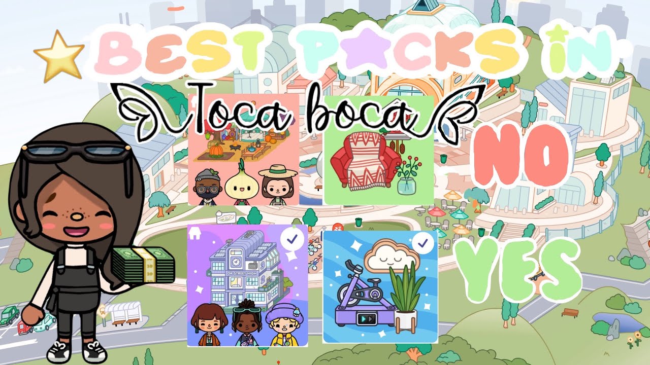 Reviewing all the Toca packs! 50 subscriber special II Voiced - YouTube