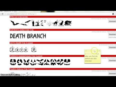 fantage how to change your font
