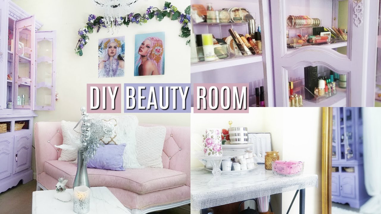 DIY AFFORDABLE BEAUTY ROOM 2018 - YouTube