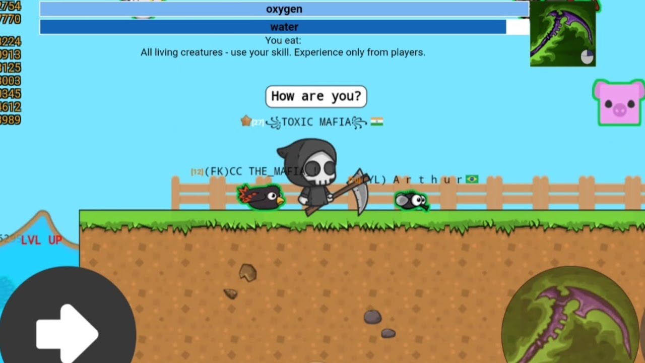 Evo world.io Reaper Fights 💀 | @BSBlueSky | #evoworld.io | MAFIA - YouTube