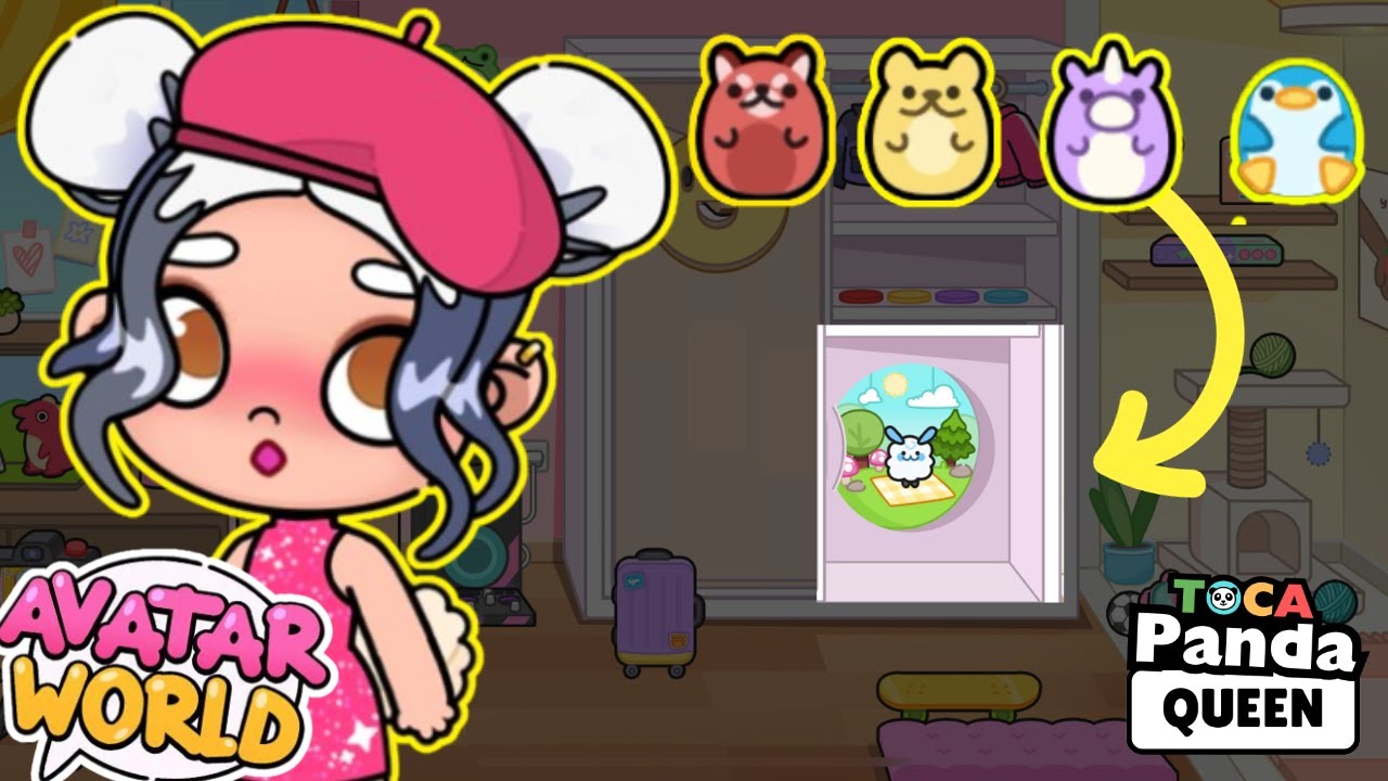 Avatar World City Life Gameplay SECRETS // Pazu // Toca Panda Queen - YouTube