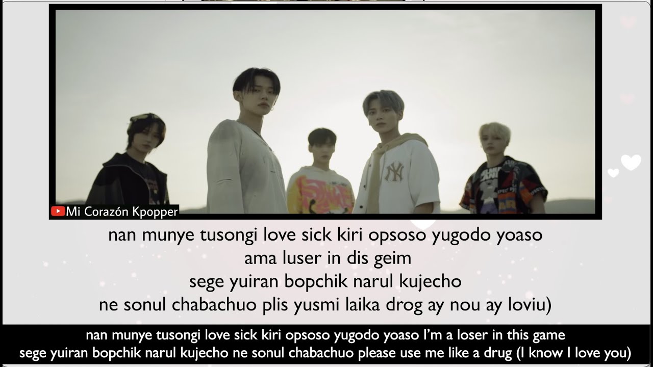 TXT – 0X1=LOVE SONG (I KNOW I LOVE YOU) FEAT SEORI (LETRA FÁCIL /FÁCIL ...