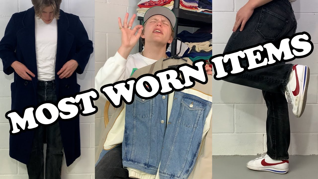 My Most Worn Clothing Items - YouTube