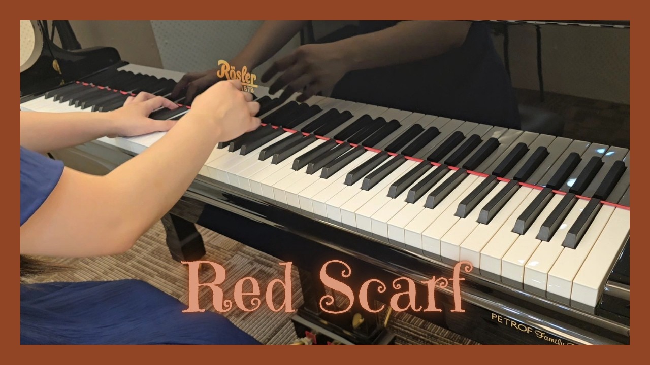 Red Scarf | Till We Meet Again ☆ Lin-Lin Piano 71 - YouTube