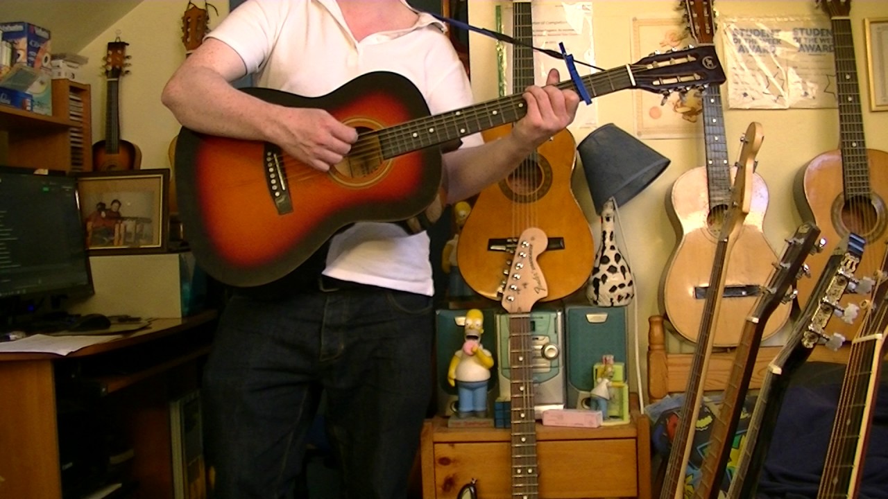 The Dubliners: "The Auld Triangle" Live 2009 (folk guitar cover) - YouTube