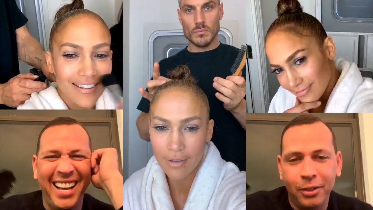 Jennifer Lopez & Alex Rodriguez | Instagram Live Stream | 3 March 2019 ...