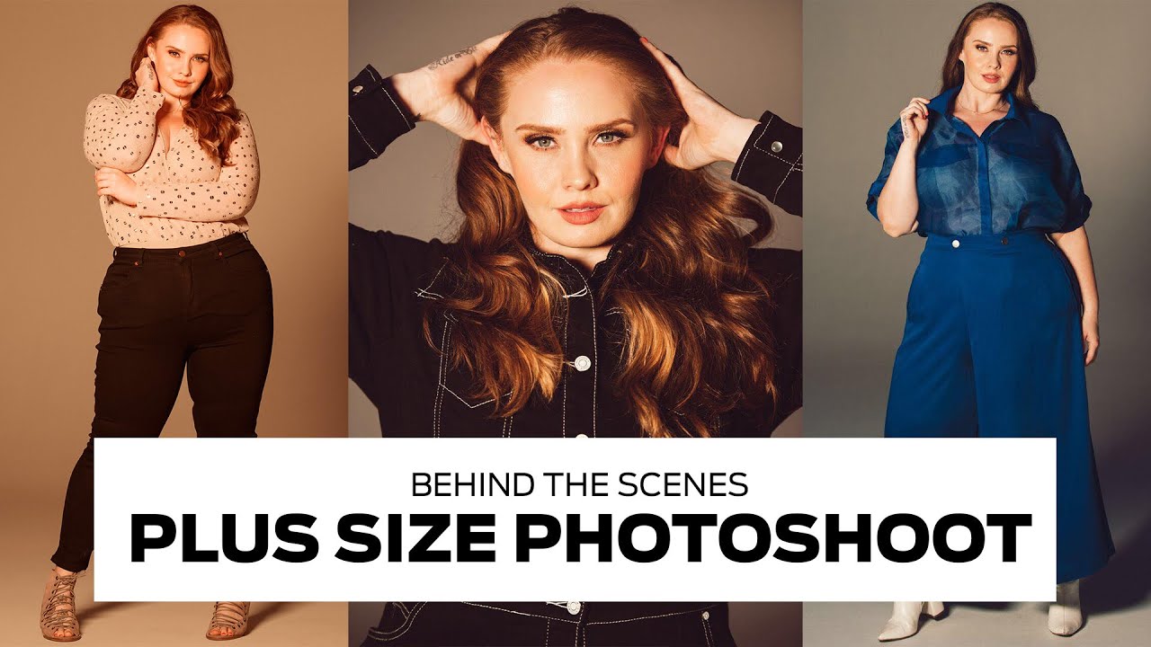 Behind the Scenes | PLUS SIZE Photoshoot | Hayley Herms - YouTube