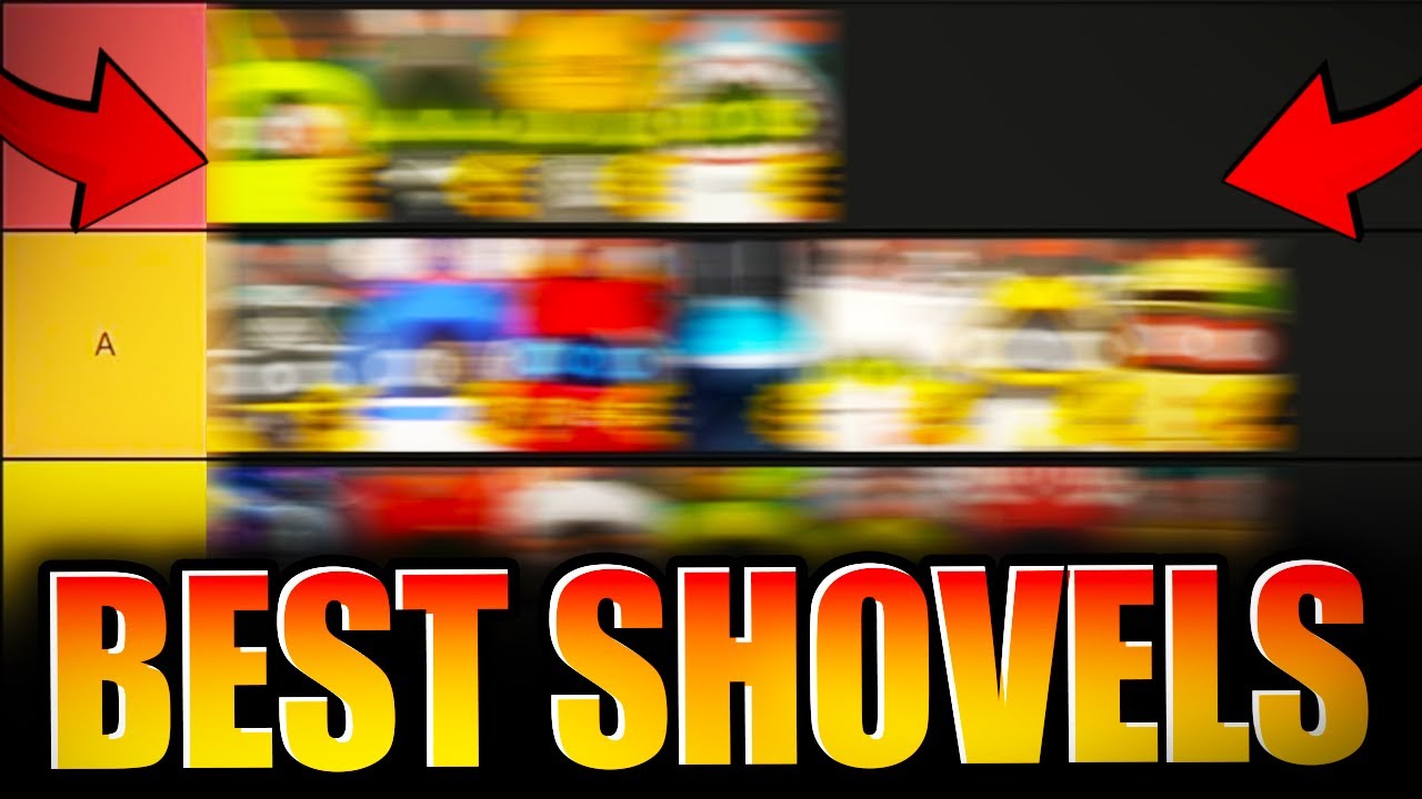 Roblox Dig It Shovel Tier List - YouTube