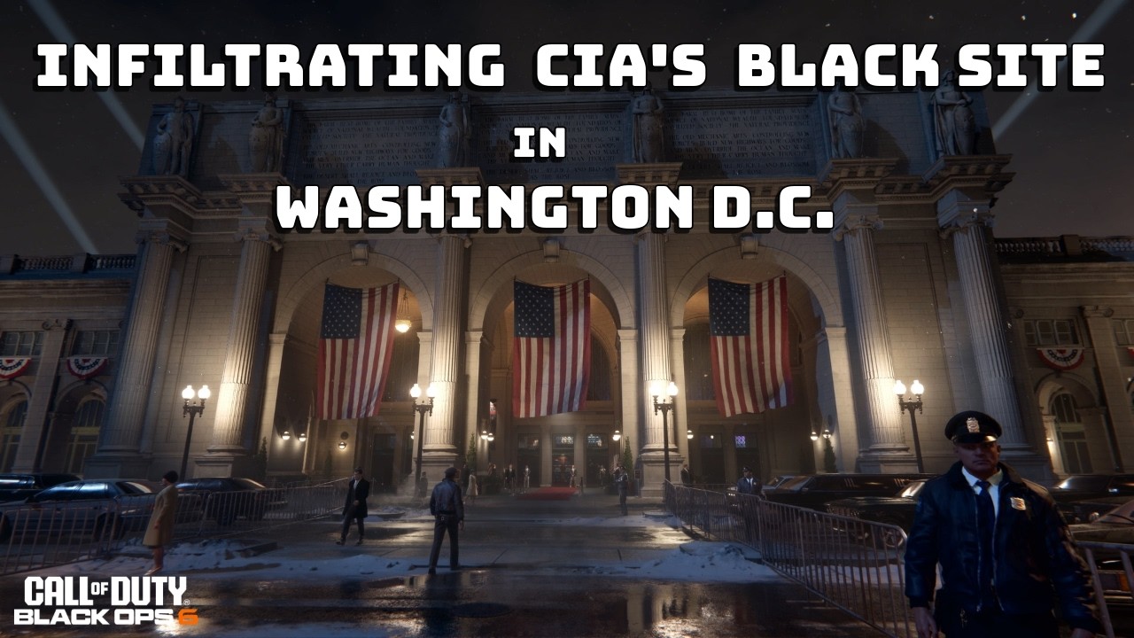 COD: Black Ops 6 Washington DC Stealth Action Kill "Most Wanted ...