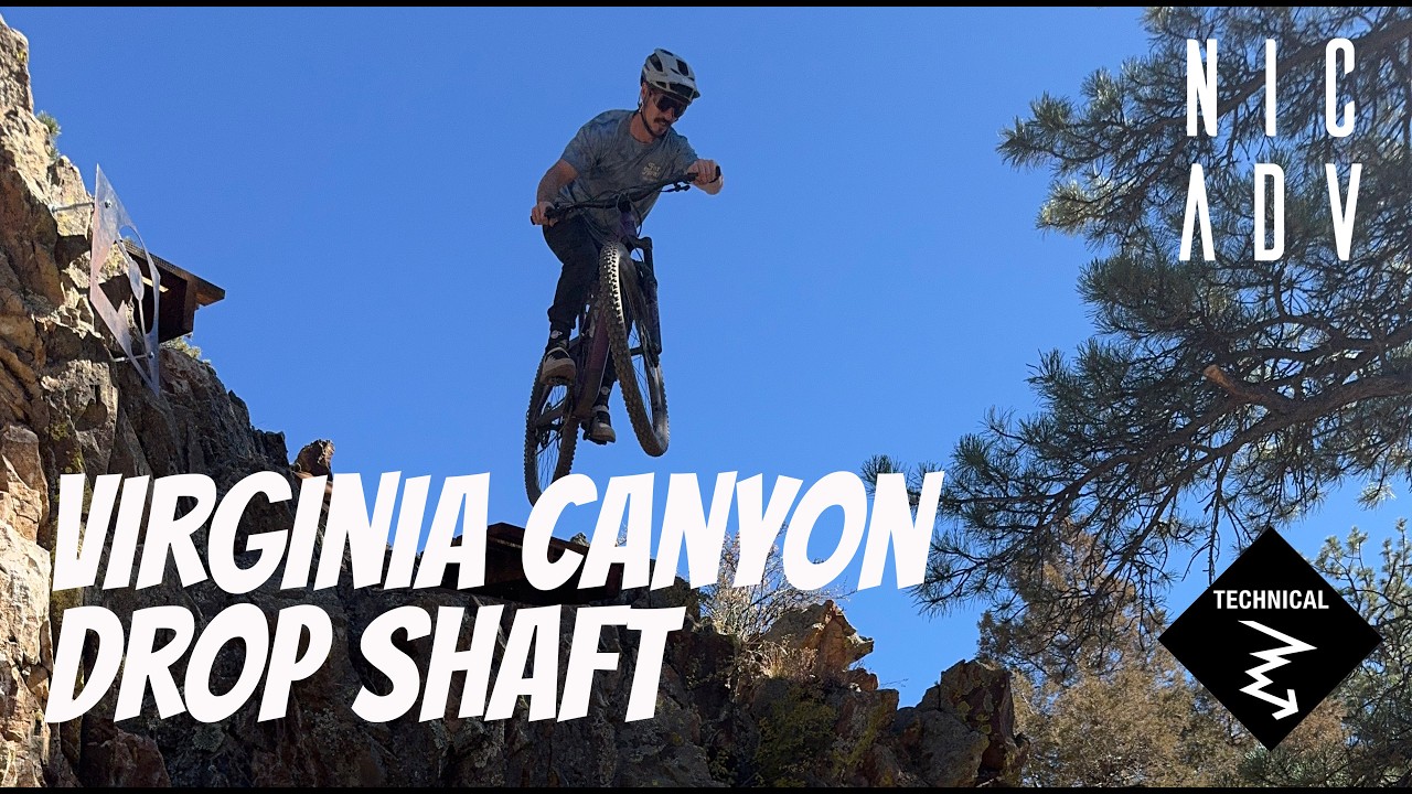 Virginia Canyon riding Drop Shaft | Idaho Springs, CO - YouTube