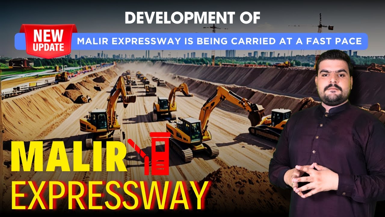 Malir Expressway Transforming Karachi's Traffic! Fastest Development ...
