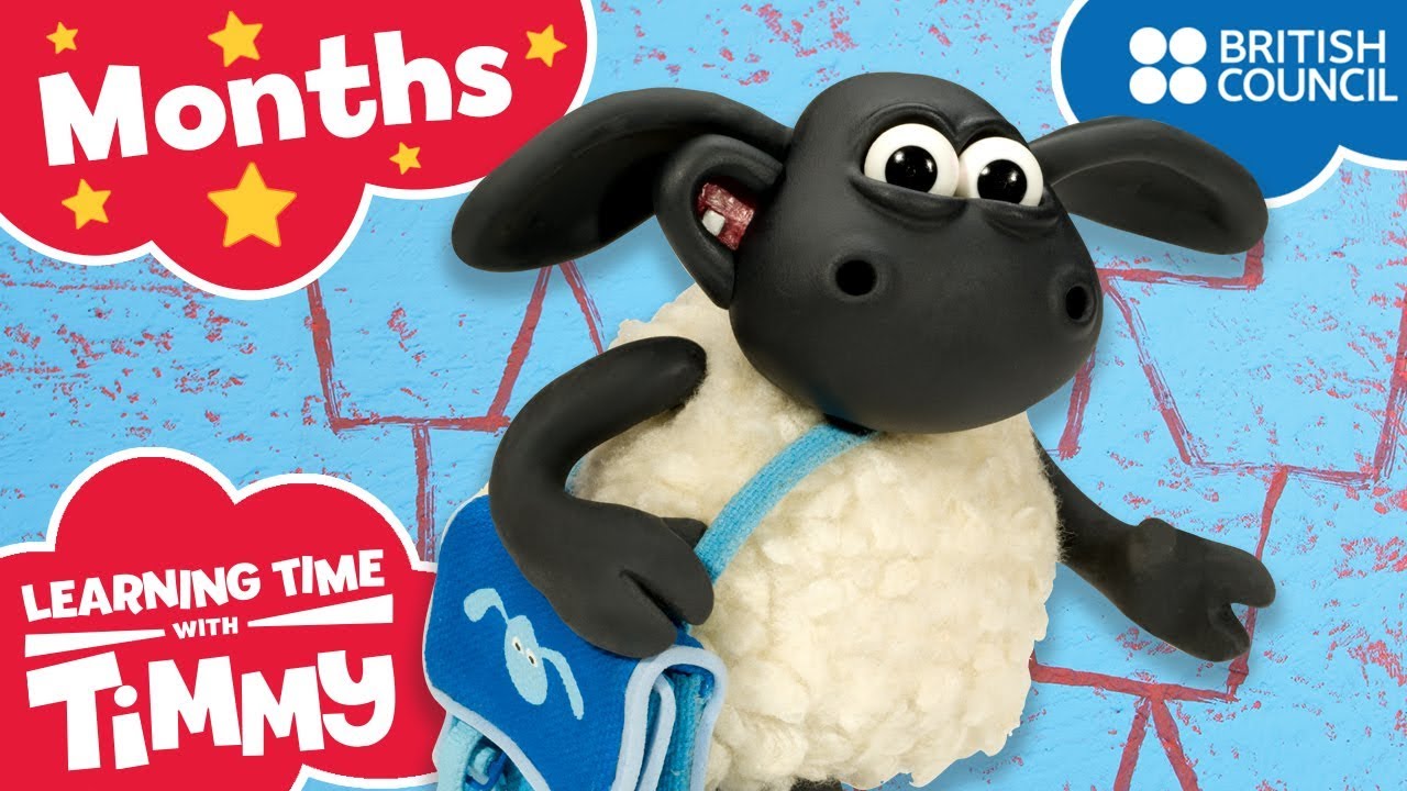 Months of the Year | Learning Time with Timmy | Learning Cartoons for ...