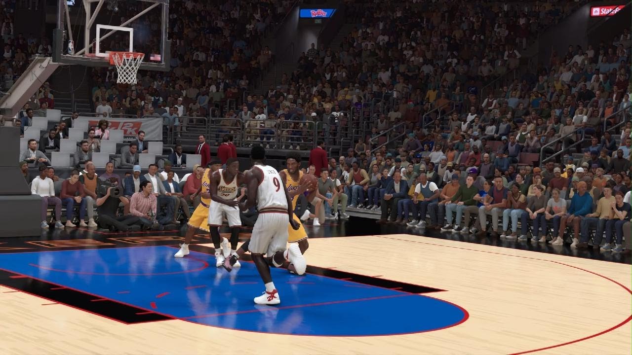 NBA 2K24 KOBE BRYANT WITH THE SPIN MOVE LAYUP FINISH OVER HIS DEFENDER ...